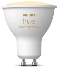 LED smart žárovka GU10, 4 W White ambiance – Philips Hue
