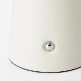 Brilliant G40895/09  Venkovní AKU stolní lampa MUFFIN béžová  USB-C