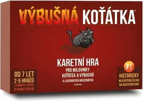 Výbušná koťátka (Exploding Kittens) / Karetní hra / 56 karet / od 7 le