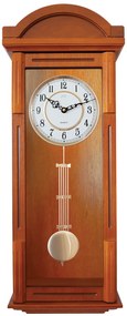 JVD Kyvadlové skříňové dřevěné nástěnné  hodiny melodie Westminster JVD N9343