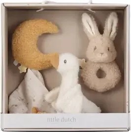 Little Dutch Dárková sada Newborn Naturals / od 0 měsíců
