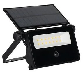 LED Solární reflektor se senzorem LED/30W/5,5V 3000 mAh IP65