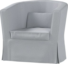Potah na křeslo IKEA Ektorp Tullsta barva šedá látka pletený vzor