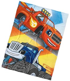 Dětská deka Plamínek a Čtyřkoláci Truck Tým 130x170 cm