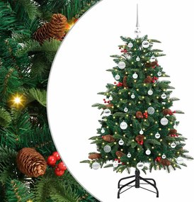 Umělý vánoční stromeček Zelená 150 cm PVC, kov a plast 3395546