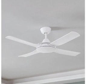 Eglo 35088 - Stropní ventilátor BONDI 52W/230V + DO bílá