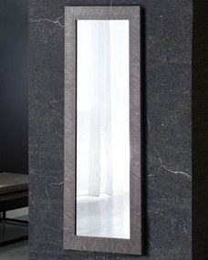 Nástěnné zrcadlo 50 x 130 cm černé PLAISIR Beliani