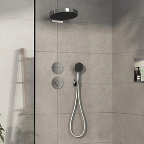 Hansgrohe ShowerSelect Comfort S, termostat pod omítku pro 1 spotřebič a další výtok, chromová, HAN-15562000