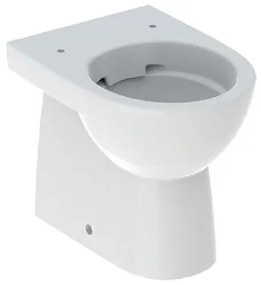 Geberit Selnova Compact - Stojící WC, zadní/spodní odpad, Rimfree, bílá 500.394.01.7