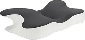 POWERTON Ergonomický polštář ERGO NUVIA šedá / PU pěna / snímatelný po