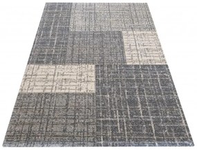 Moderní kusový koberec VISTA 03 šedý Rozměr: 240x330 cm