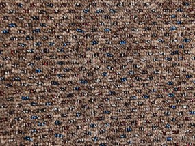 Zátěžový koberec Timzo New Techno 3517 hnědý Šíře role: 4 m