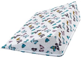 Bellatex POVLAK na klínový podhlavník 80x50x20 cm Motýlek Růžová,Modrá,Šedá