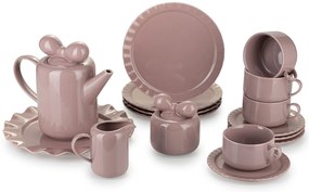 Čajový/kávový set Sofia Pink