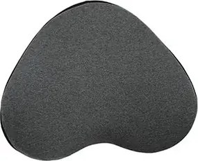 Powerton ERGO DARK EDITION černá / Podsedák / paměťová pěna / 460 × 35
