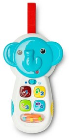 Dětská edukační hračka Toyz telefon slon Multicolor