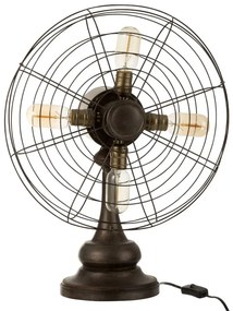 Stolní lampa ve tvaru větráku Fan - 43*24*56 cm