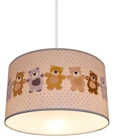 LAMPDAR | Dětský lustr BEARS 1xE27/60W/230V | SA0300