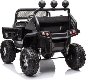LEAN CARS Vozidlo na akumulátor Mercedes Unimog S, černé