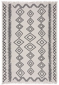 Flair Rugs koberce Kusový koberec Deuce Edie Recycled Rug Monochrome/Black ROZMĚR: 80x150