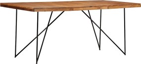 Jídelní stůl 180 x 90 x 76 cm masivní akáciové dřevo 282881