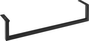 Sapho - Čelní držák ručníků pro umyvadlo, 460 mm, matná černá HG460