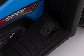 LEAN CARS Čtyřkolka na akumulátor JC915, modrá