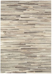 Béžový  koberec Peppers Light Grey Stripe Rozměry: 160x230 cm