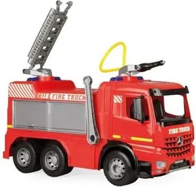 Lena Mercedes hasičské auto Arocs červená / od 3 let