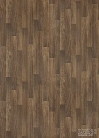 Breno PVC XTREME Natural Oak 369M – tmavě hnědé dřevo, šíře 200 cm