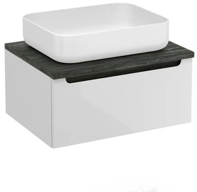 Koupelnová skříňka pod umyvadlo Naturel Stilla 60x30x45 cm bílá STILLAD06007DC