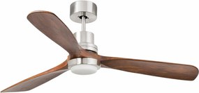 FARO 33518DC LANTAU L LED, nikl, stropní ventilátor s DC motorem - FARO