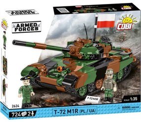 Cobi 2624 Armed Forces T-72 M1R (PL/UA), 1:35, 724 kostek