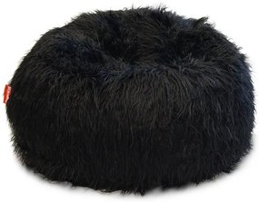 BeanBag Sedací vak Shaggy Black
