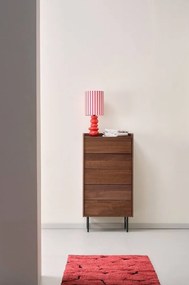 Komoda v dekoru ořechu v tmavě přírodní barvě 60x118,5x45 cm Örgryte – Jotex