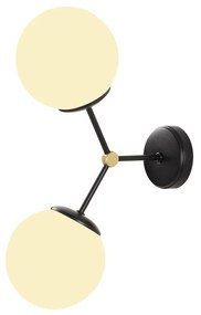 OPVIQ Nástěnné světlo DAMAR černé 892OPV1294