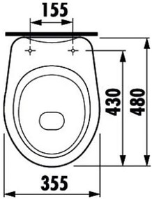 Jika Zeta WC stojící, spodní odpad, bílé H8223970000001