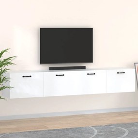 Nástěnné skříňky 2 ks bílé 100 x 36,5 x 35 cm kompozitní dřevo 3115668