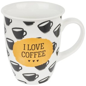 Tadar Porcelánový hrnek I Love Coffee 330 ml