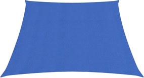 vidaXL Stínící plachta 160 g/m² 3/4 x 2 m HDPE [311268] Barva: Modrá