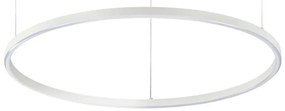 Ideal Lux - LED Lustr na lanku ORACLE SLIM LED/37W/230V 3000K pr. 70 cm bílá