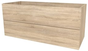 Mereo Aira, koupelnová skříňka 121 cm, Multidecor, Dub Bardolino CN793SDBAR