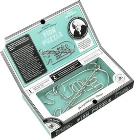 PROFESSOR PUZZLE Hlavolam Albert Einstein: Fish Puzzle / Kov / Obtížno