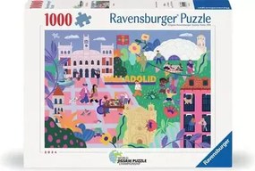 RAVENSBURGER Puzzle Valladolid / 1000 dílků / 70 x 50 cm