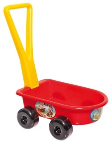 Dětský vozík - červený Barva: Červená