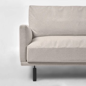 Béžová rohová pohovka Kave Home Galene, pravý roh, 254 cm