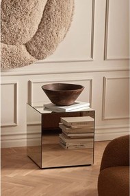 Skleněný odkládací stolek 45,5x45,5 cm Cube – Ellos Home