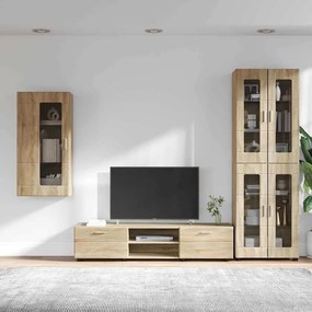 Sestava TV skříněk FLORIN 3 ks Sonoma dub Kompozitní dřevo 3397946