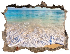 Wallmuralia Fotoobraz díra na stěnu Hawajská pláž 95x64 cm