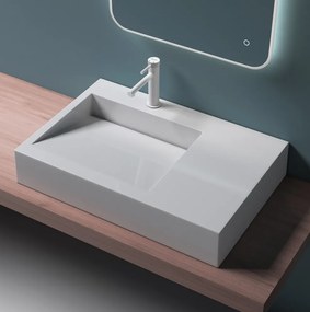 design umyvadlo COLOSUM G11 75-100cm Barva: matný anthrazit, Velikost: 75